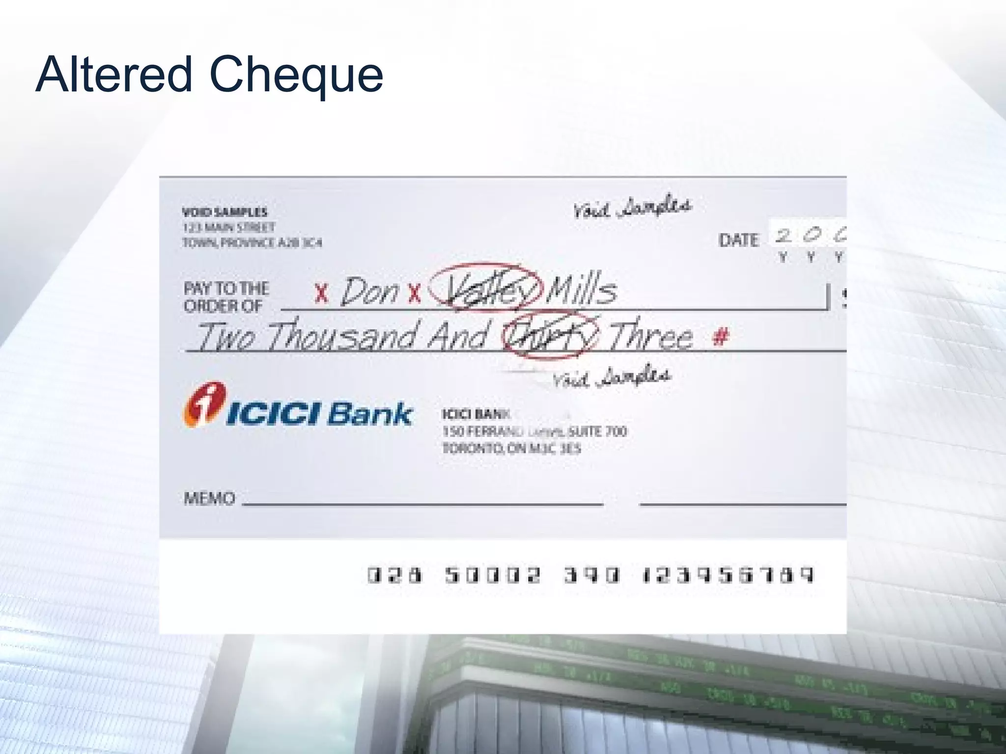 Cheque | PPT