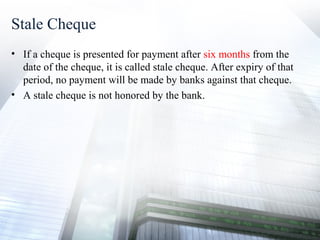 Cheque | PPT