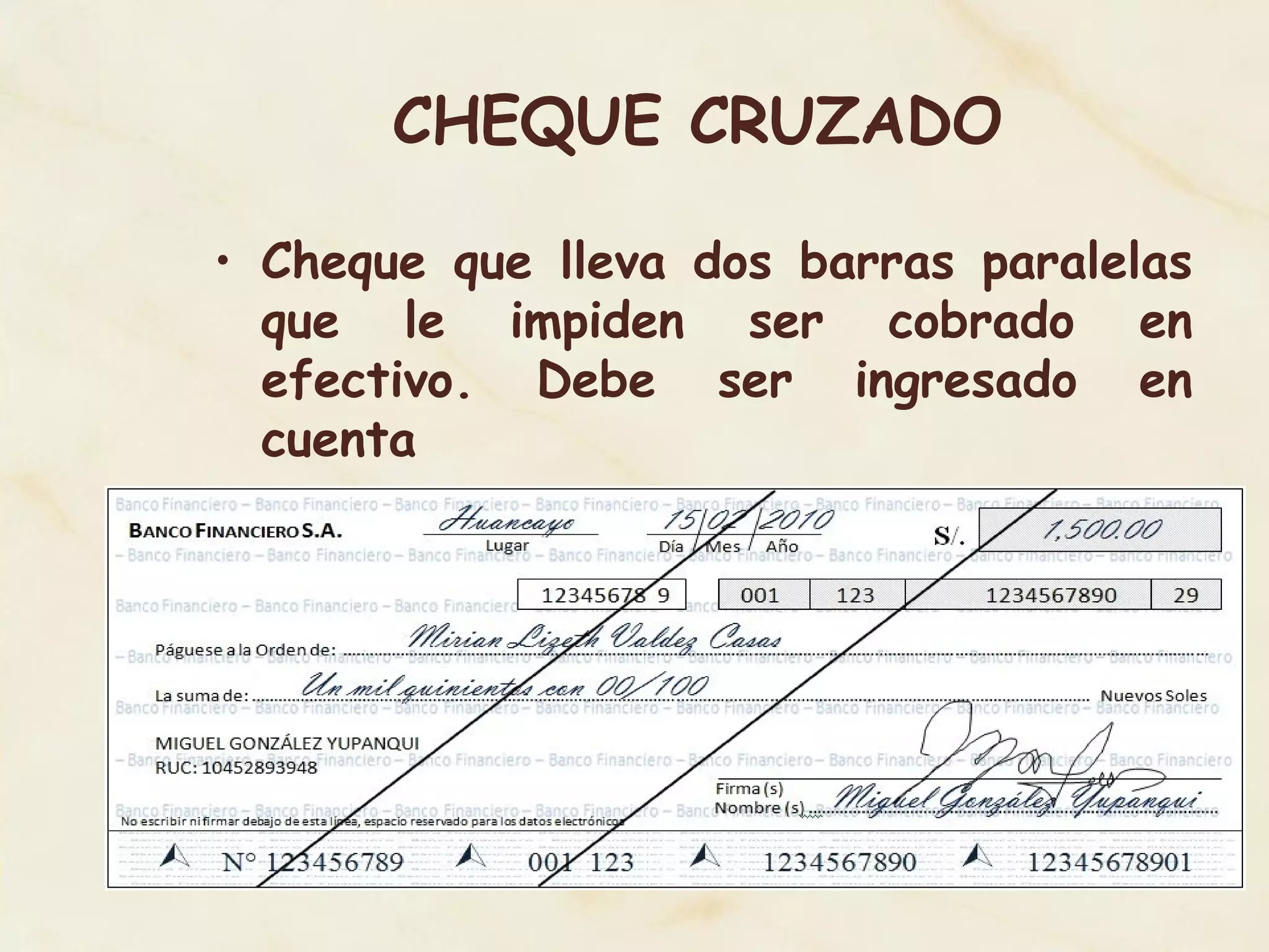 Ley de Cheque en Republica Dominicana | PPT | Consumer Banking ...