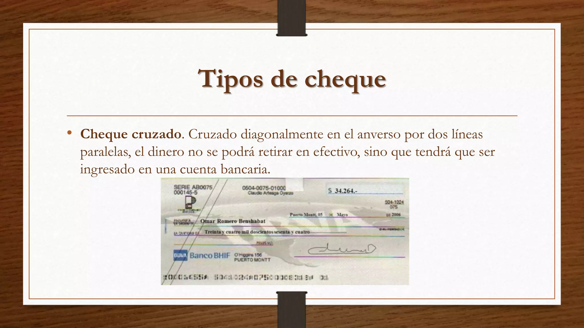 Cheque | PPTX