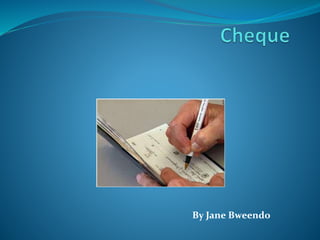 Cheque | PPTX