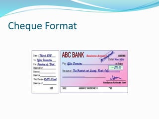 Cheque | PPTX | Credit Cards | Personal Debt