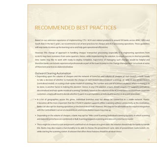 Cheque Truncation System | PDF