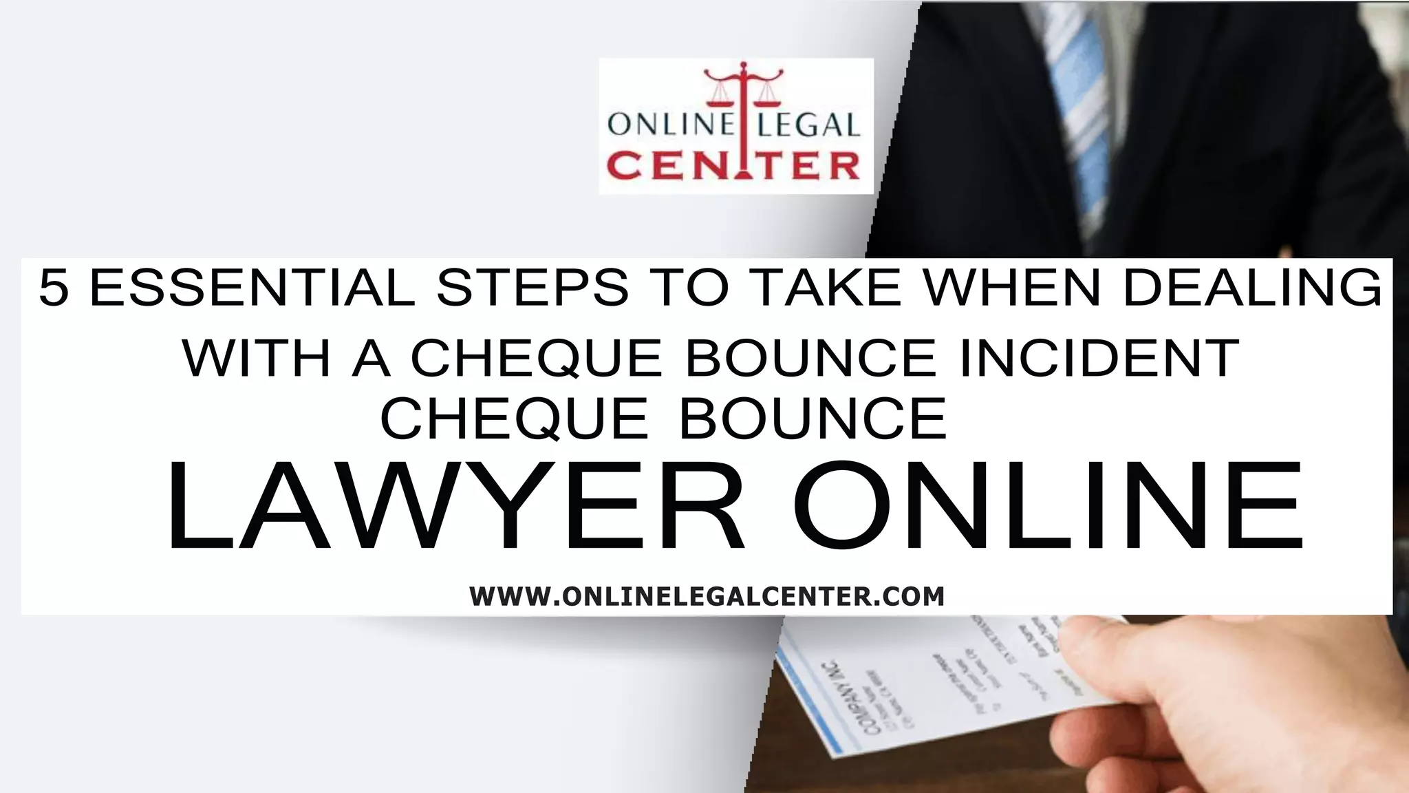 Cheque Bounce Lawyer Online | DOCX