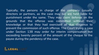 Cheque Dishonoured - Legal Tips On Your Cheque Bounce | PPT