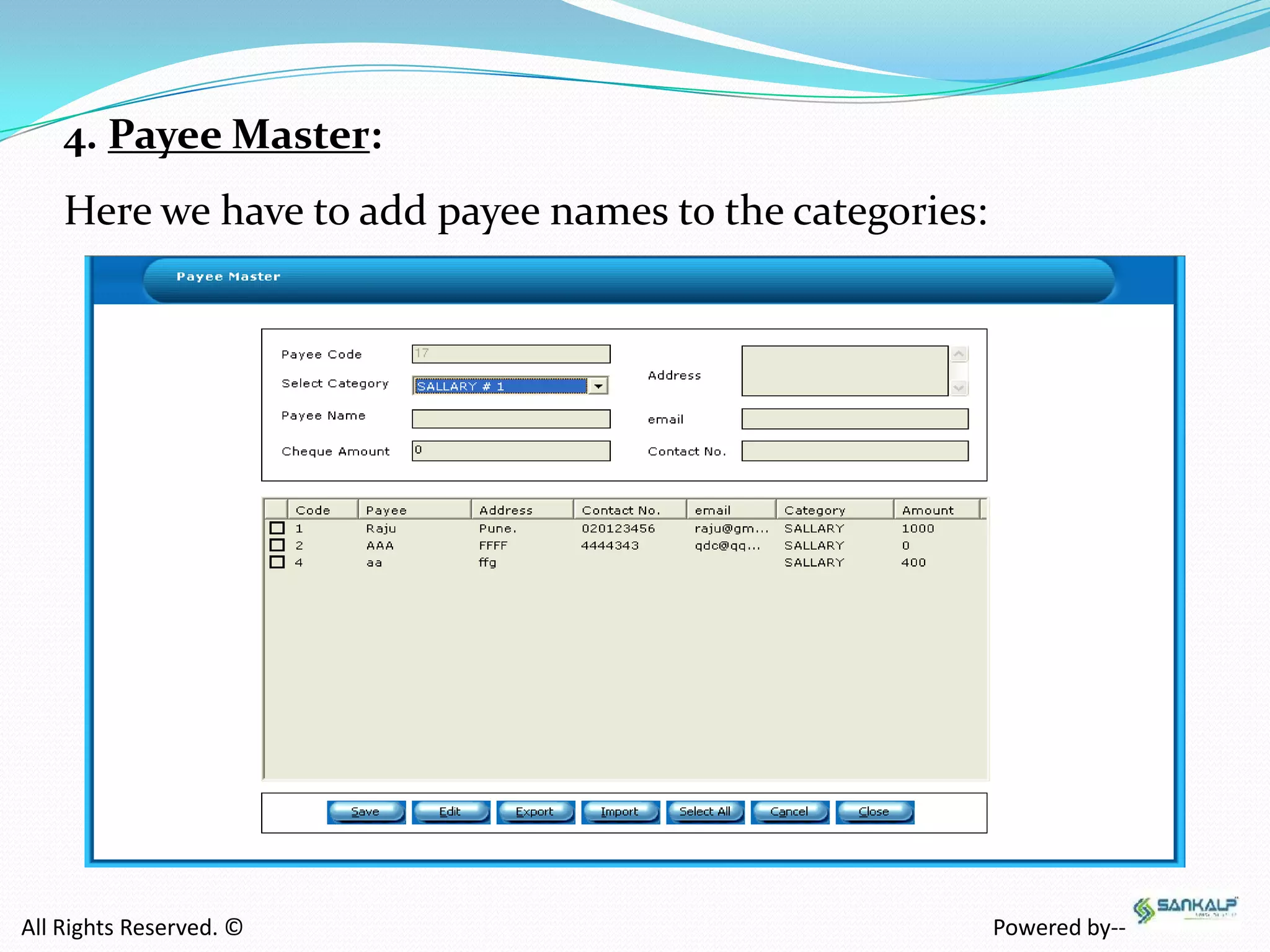 Cheque management software | PPT