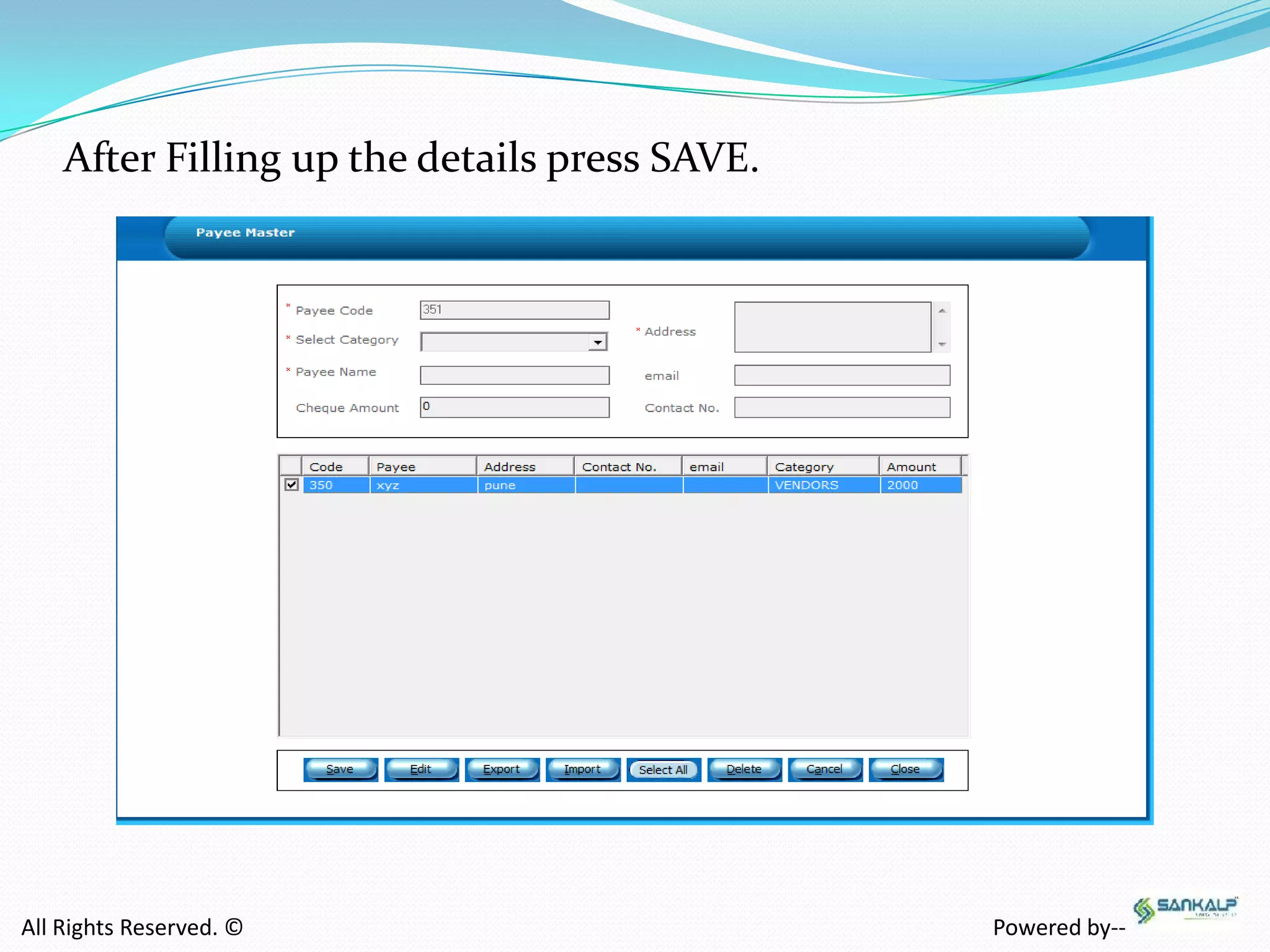 Cheque management software | PPT