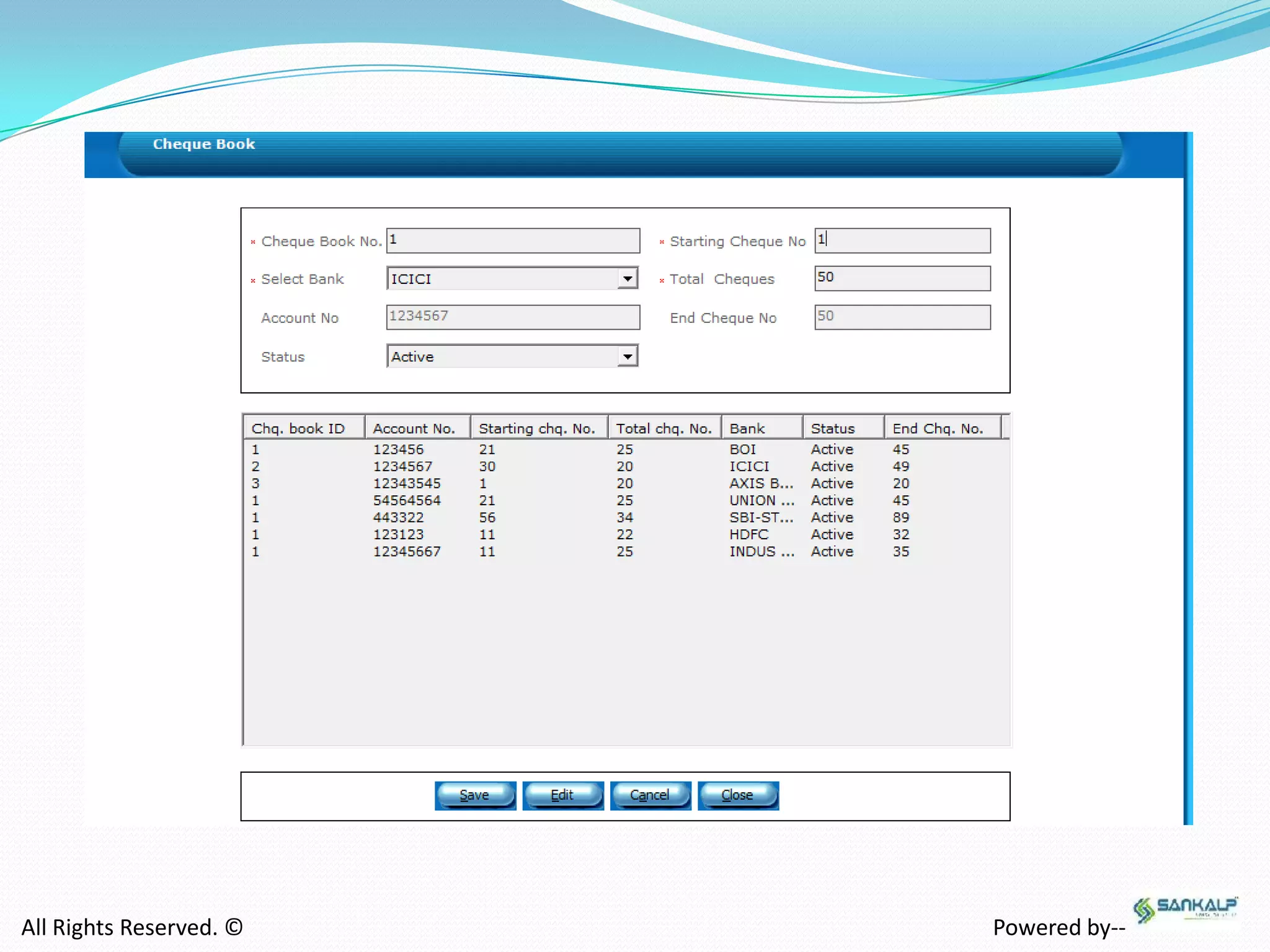 Cheque management software | PPT
