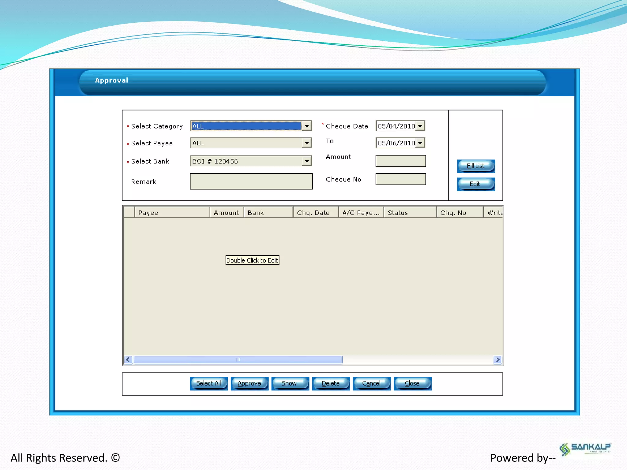 Cheque management software | PPT