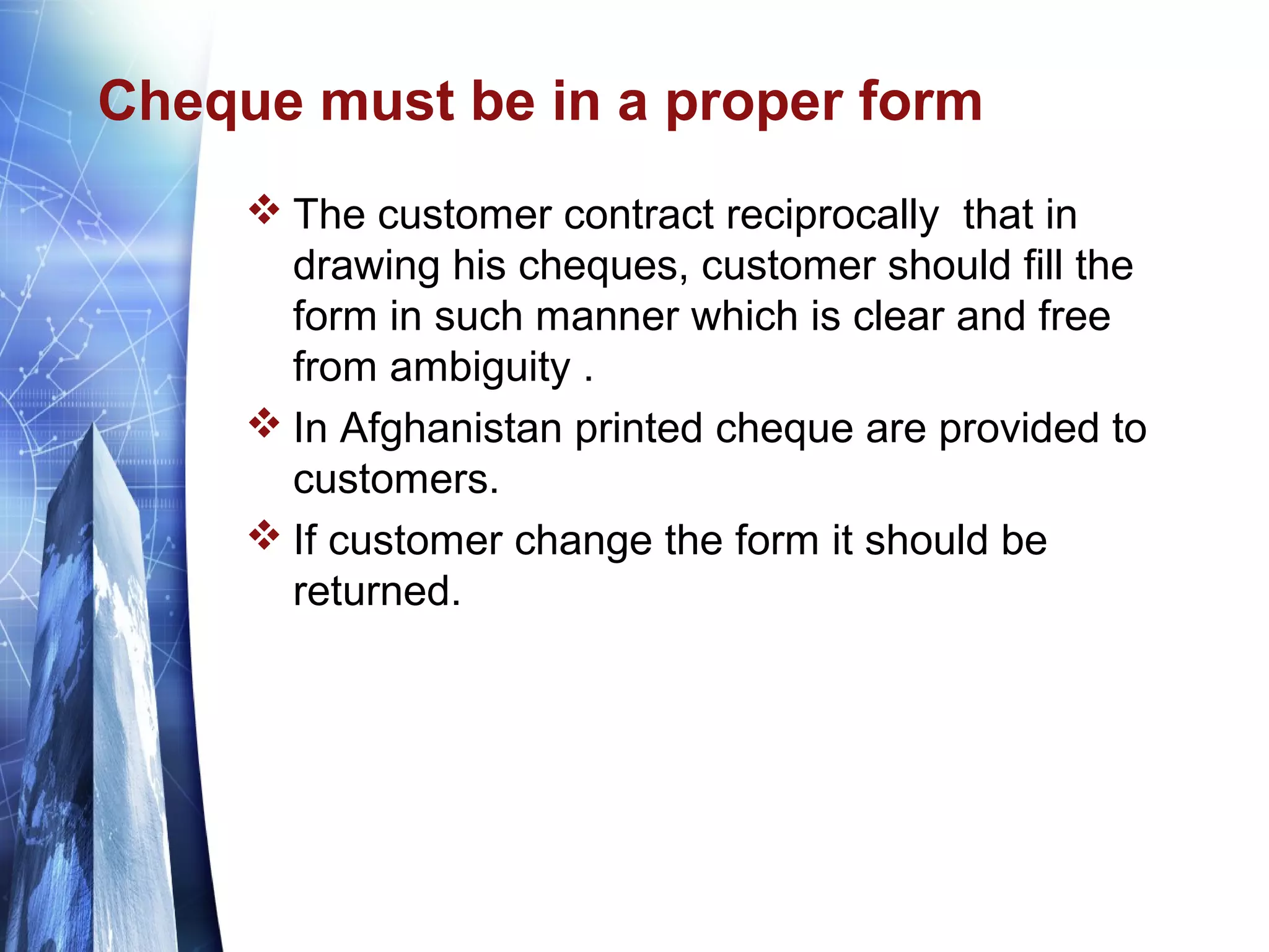 Cheque payment | PPT