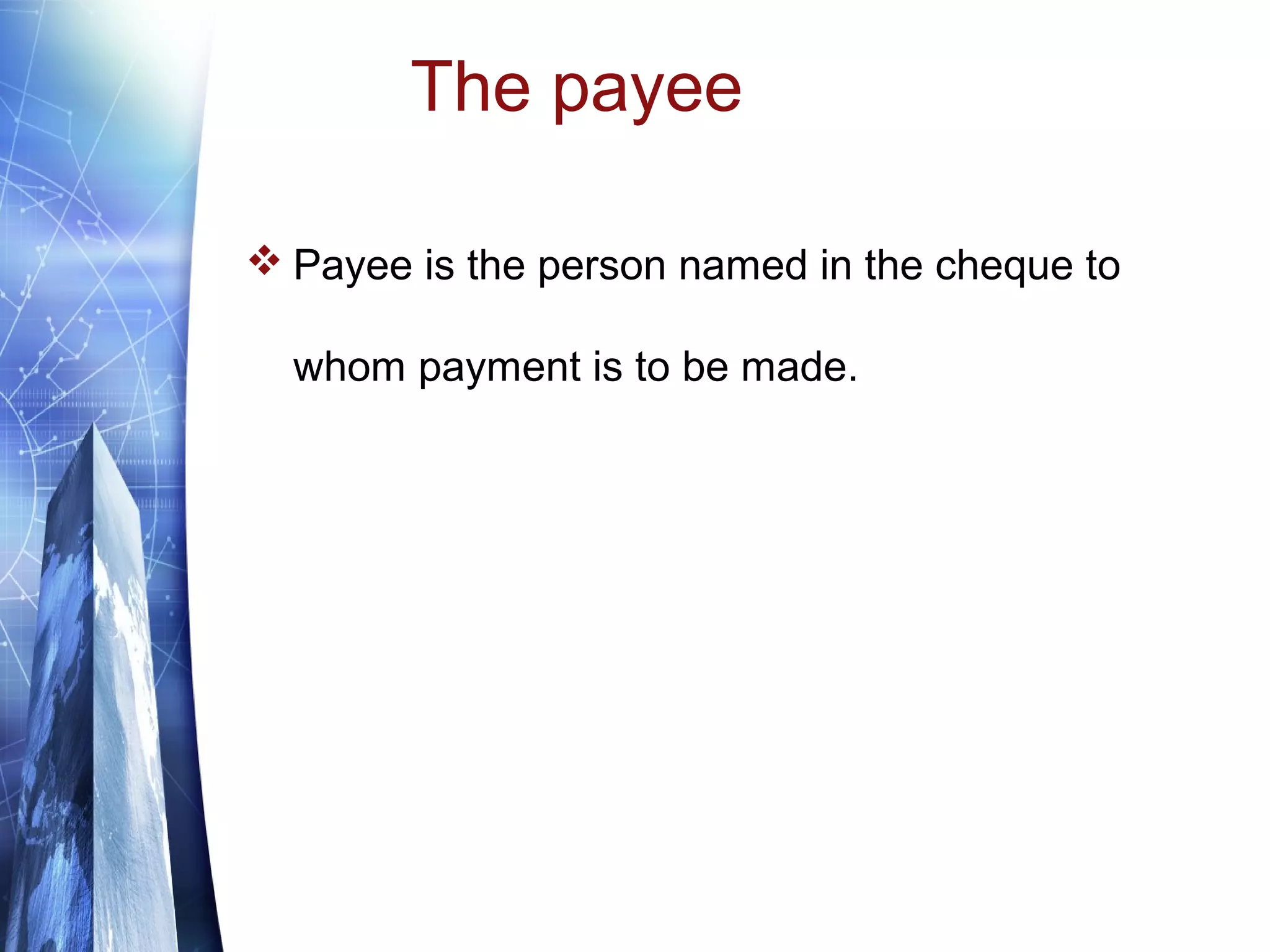 Cheque payment | PPT
