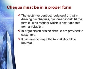 Cheque payment | PPT