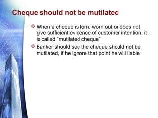 Cheque payment | PPT