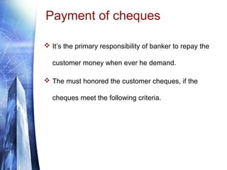 Cheque payment | PPT