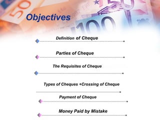 Cheque payment or Encashment of Cheque | PPT