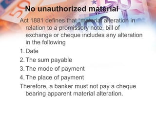 Cheque payment or Encashment of Cheque | PPT