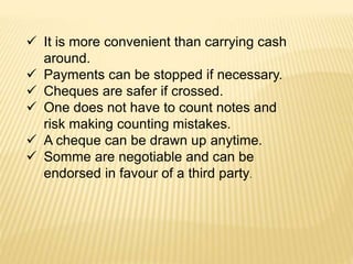 Cheques | PPTX