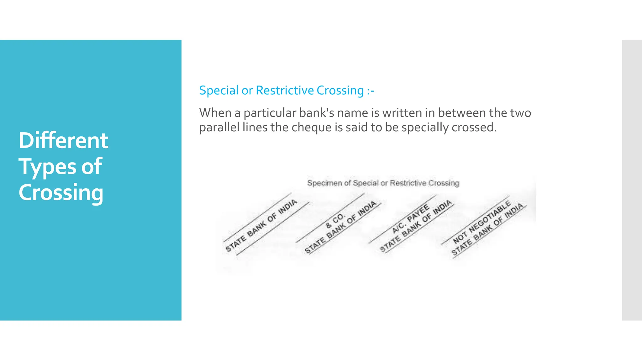 Cheques in the banking system and its important | PPTX