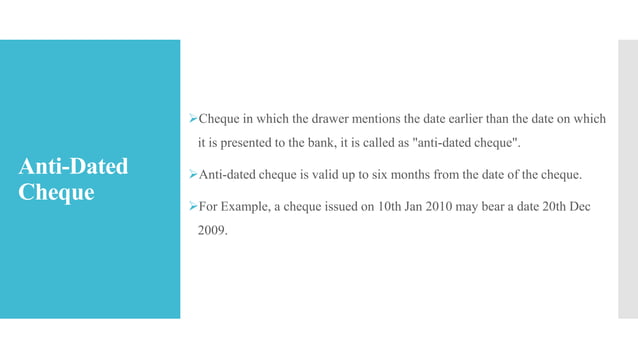 Cheques in the banking system and its important | PPTX | Credit Cards ...