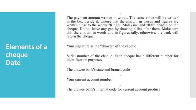 Cheques in the banking system and its important | PPTX | Credit Cards ...