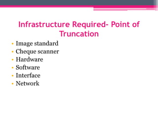 Cheque truncation system | PPTX