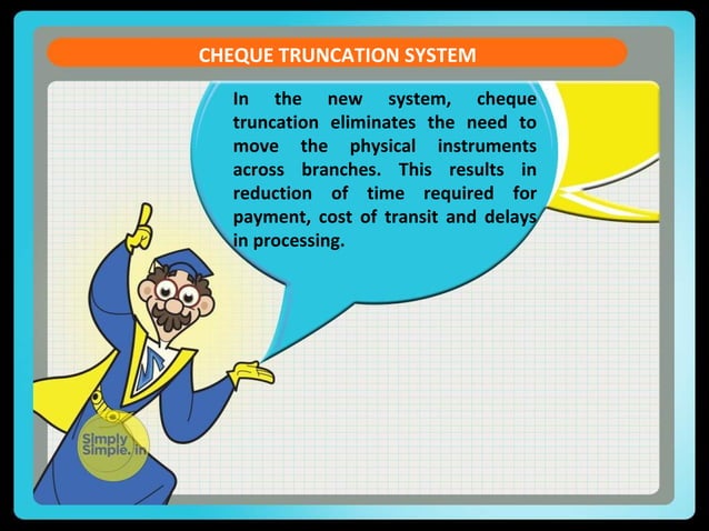 Cheque truncation system (cts) | PPS | Stocks and Bonds | Personal ...
