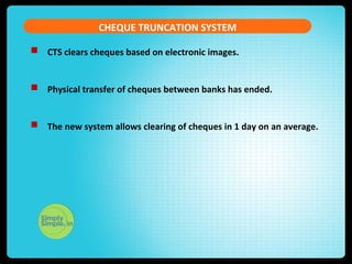 Cheque truncation system (cts) | PPS