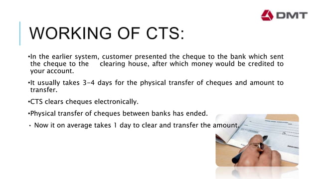 Cheque truncation system (cts) | PPTX