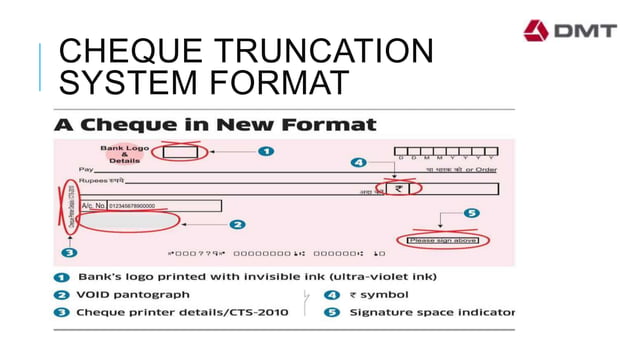 Cheque truncation system (cts) | PPTX