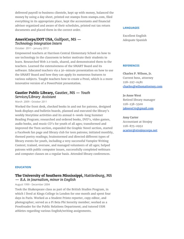 Cheramie Henagan's resume | PDF | Legal Services Industry | Industries