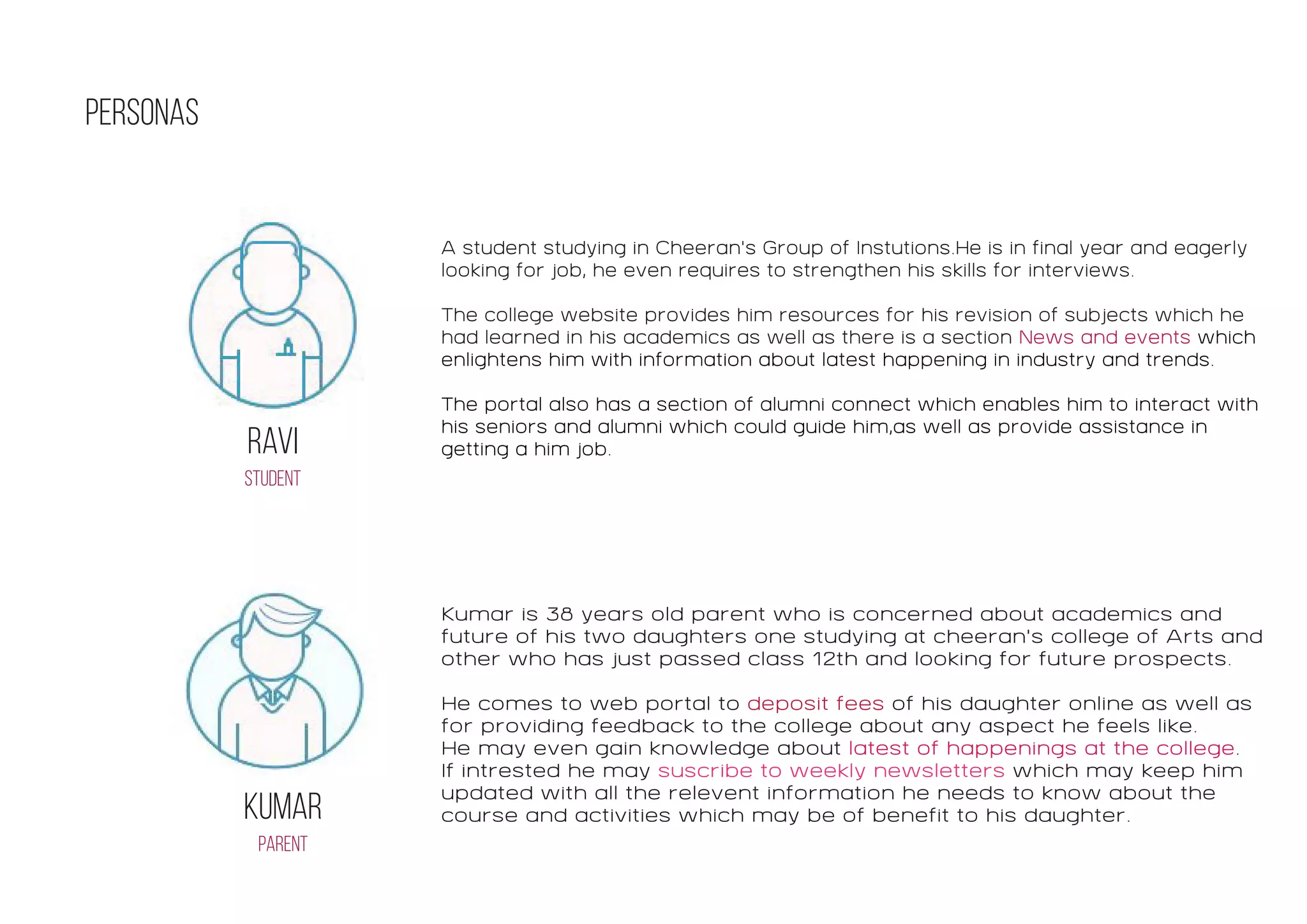 College Website Design Document | PDF