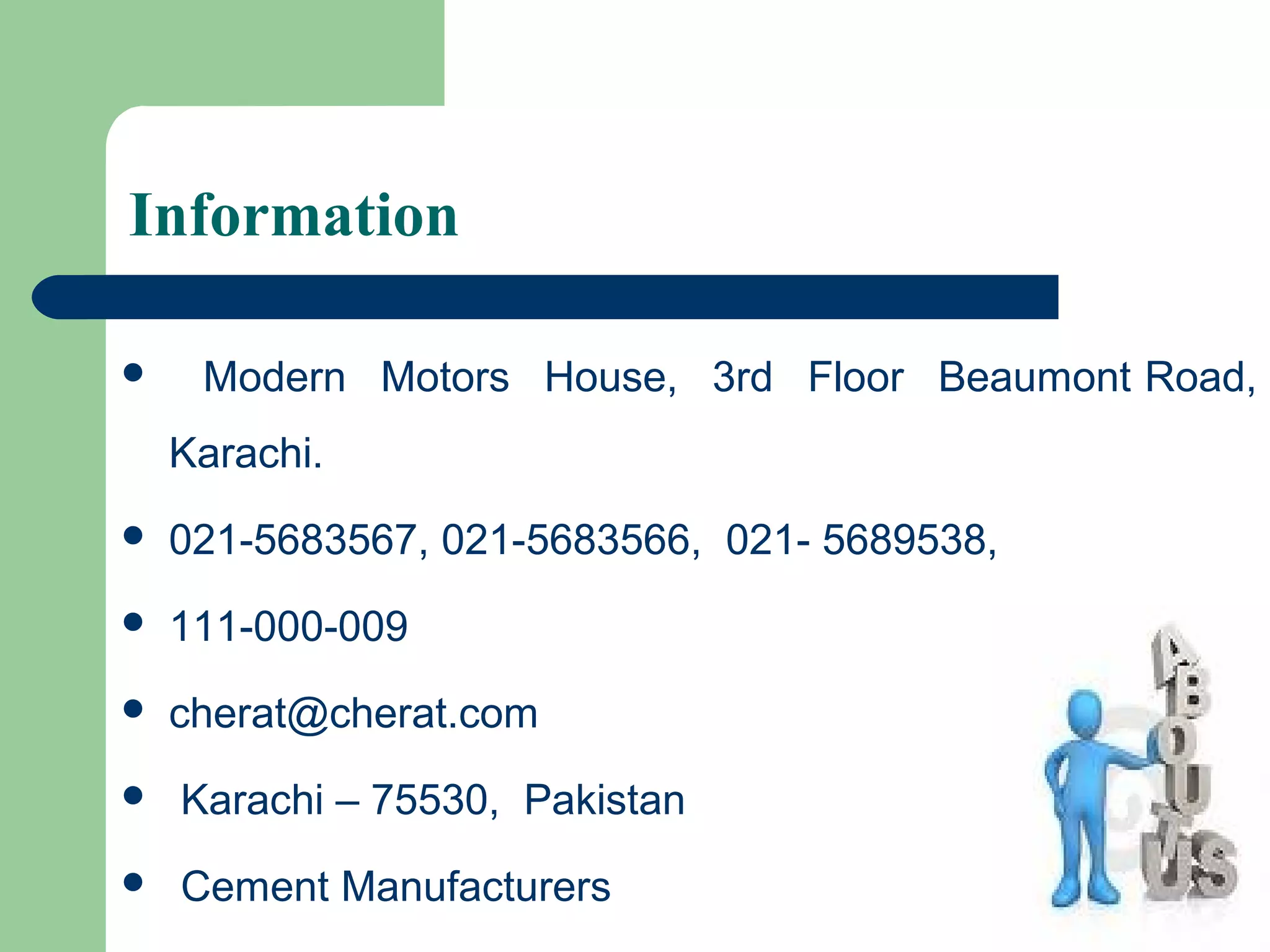 Cherat cement | PPT