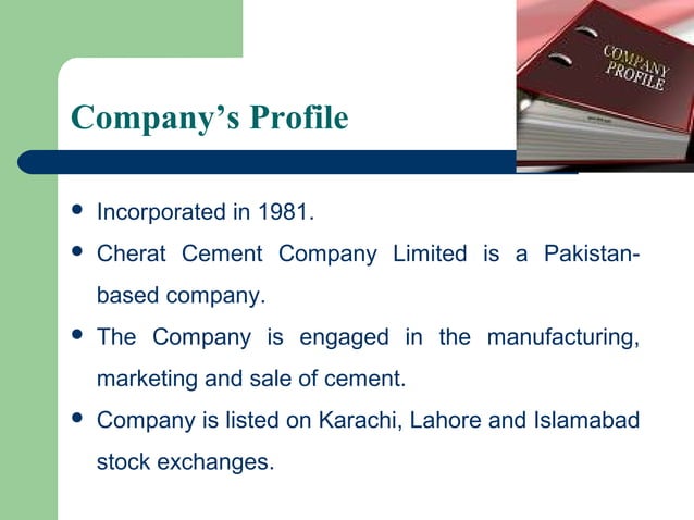 Cherat cement | PPT