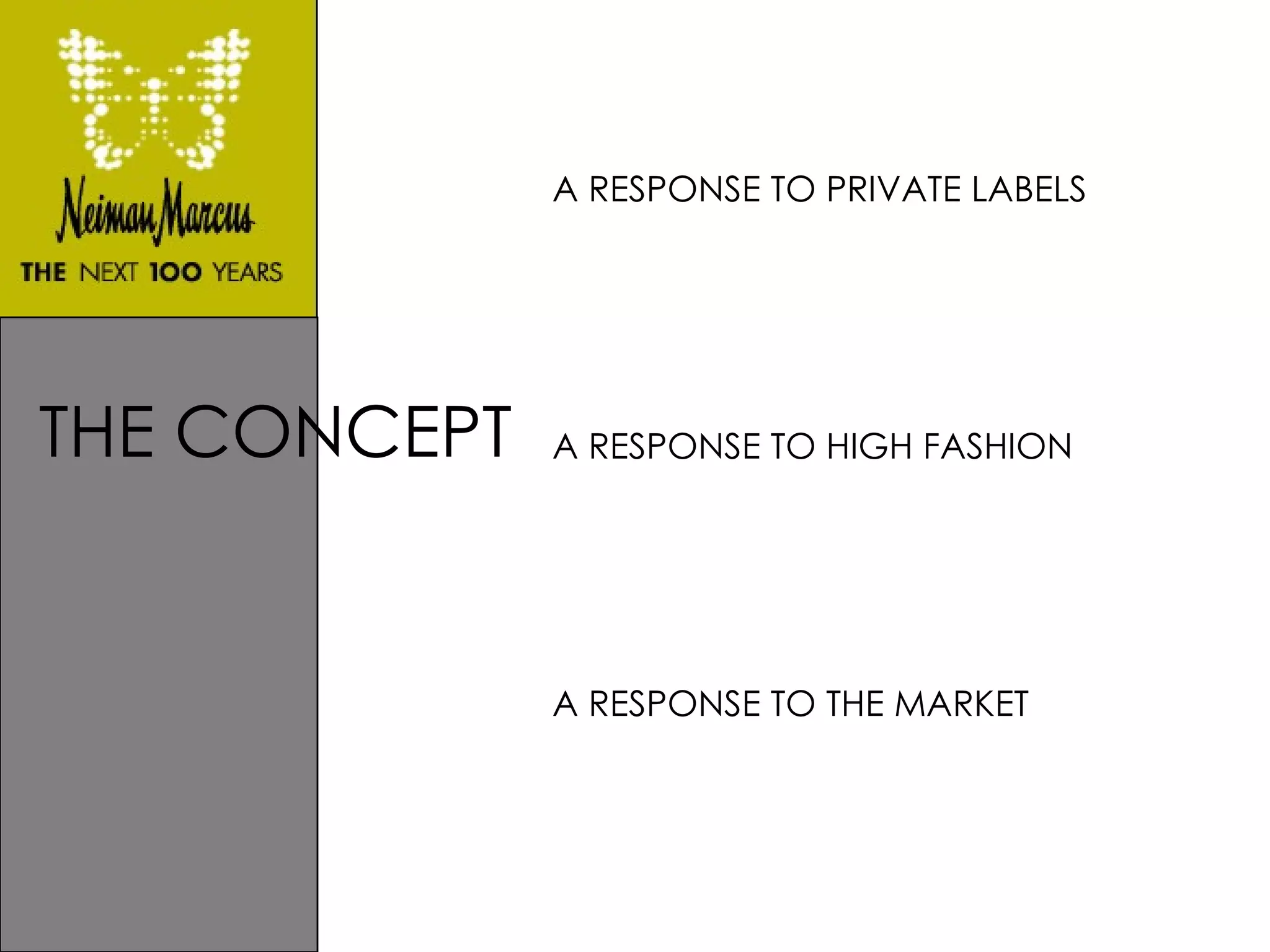 Neiman Marcus Exclusive Mock Presentation | PPT