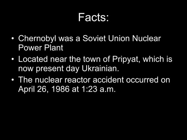 Chernobyl | PPT