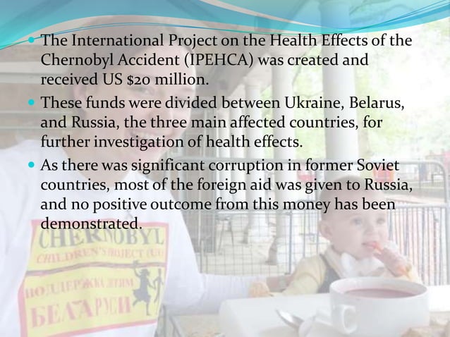 Chernobyl-nuclear disaster(Man made disasters) | PPTX | Environment ...