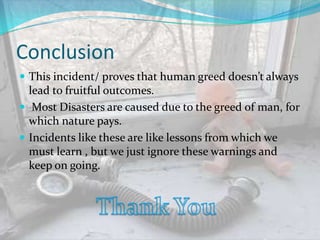 Chernobyl-nuclear disaster(Man made disasters) | PPTX