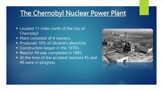 Chernobyl Disaster 1 Pptx