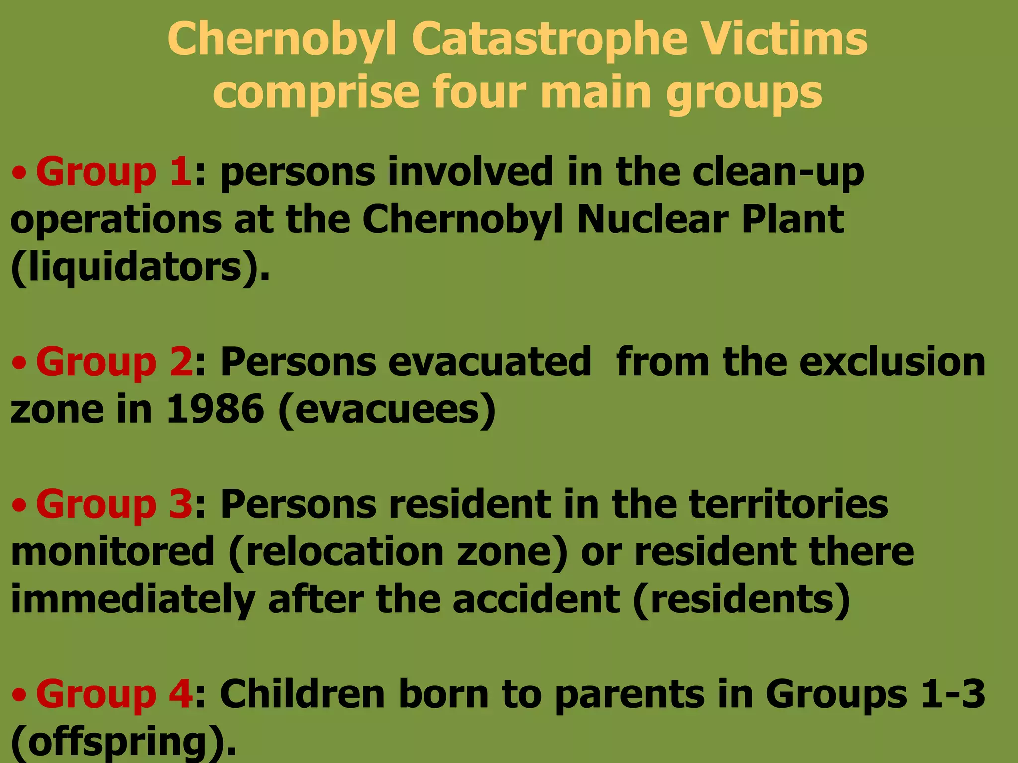 Chernobyl disaster | PPTX