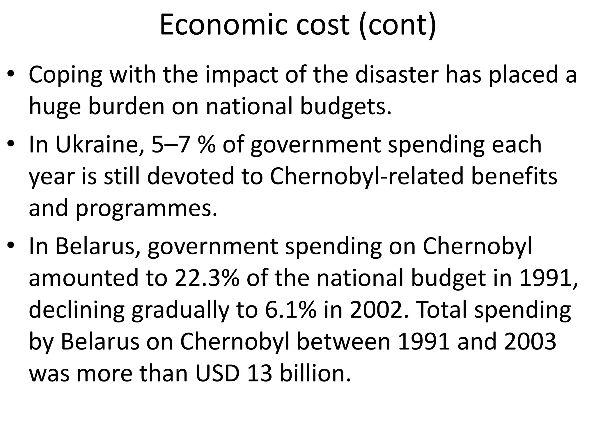Chernobyl disaster | PPTX