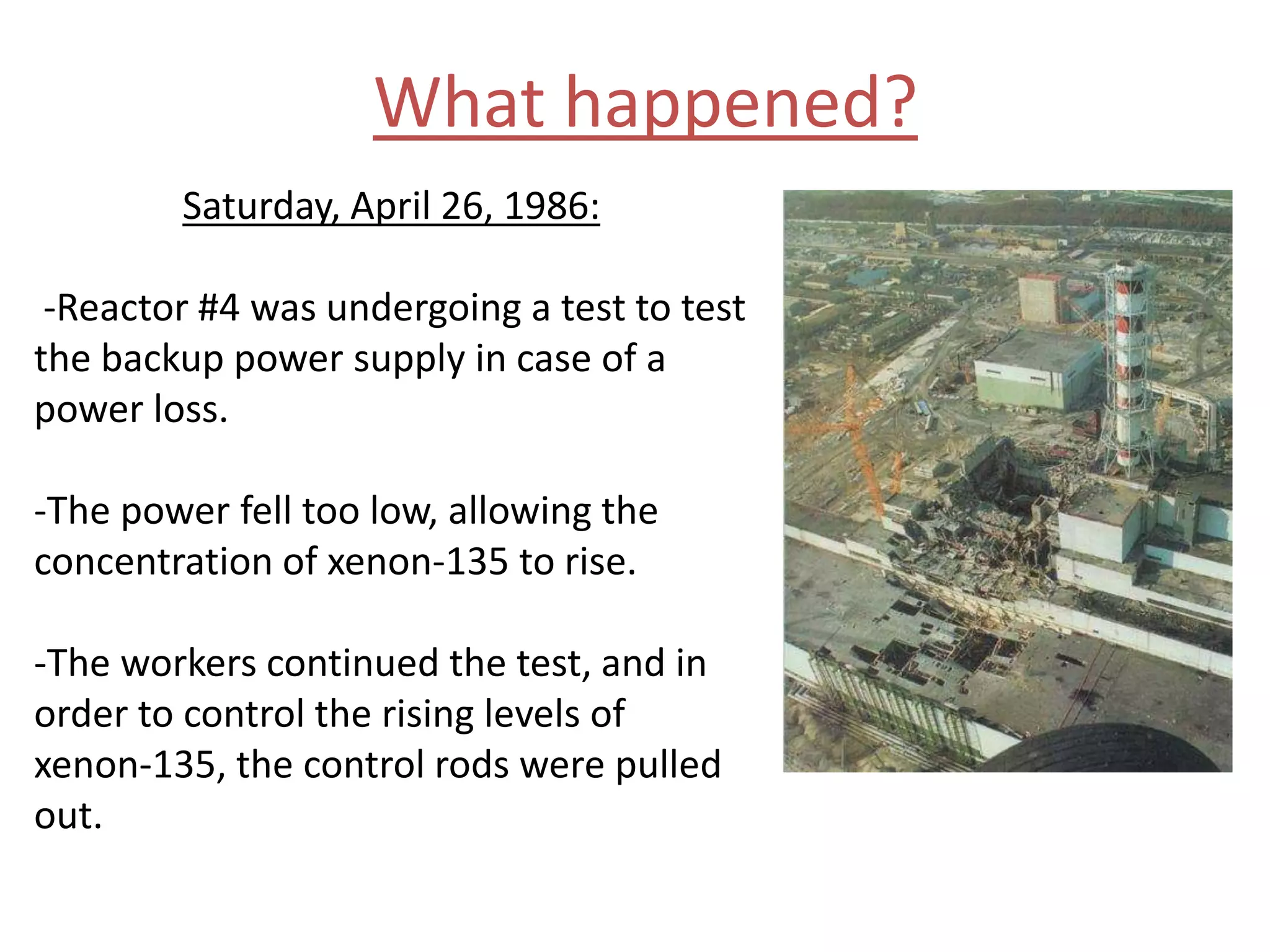 Chernobyl disaster | PPTX