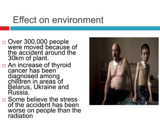 Chernobyl disaster and Radioactive waste | PPTX