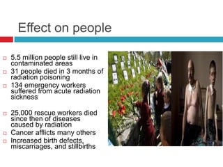 Chernobyl disaster and Radioactive waste | PPTX