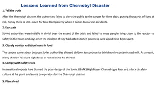 Chernobyl Disaster 1986 PPT By Gokul V Mahajan. | PPTX