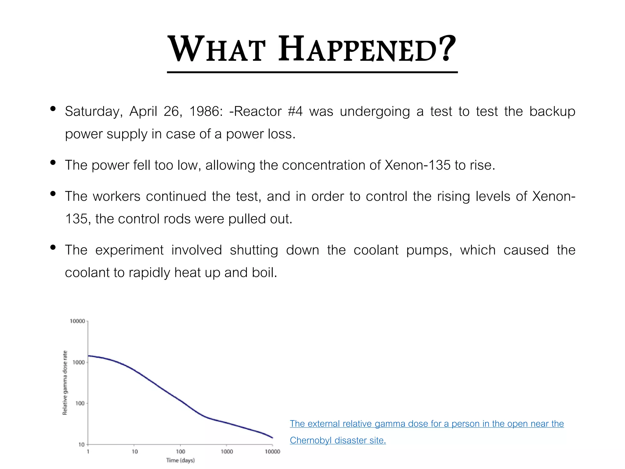 Chernobyl Nuclear Disaster - 1986 | PPTX