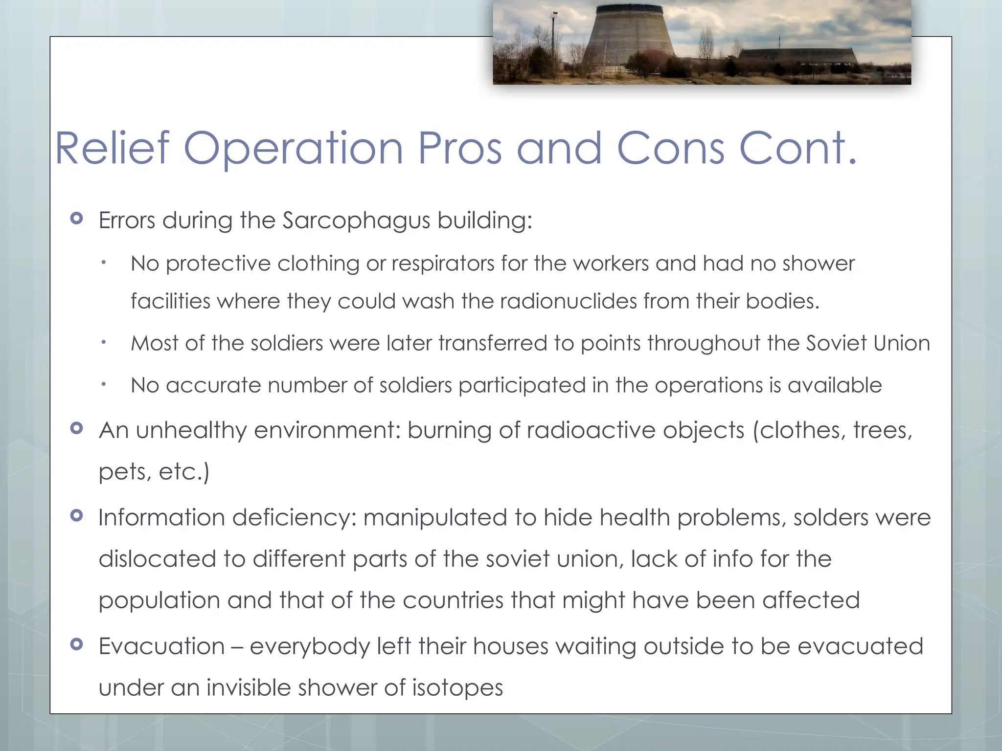 What happened in chernobyl? An explanation | PPTX