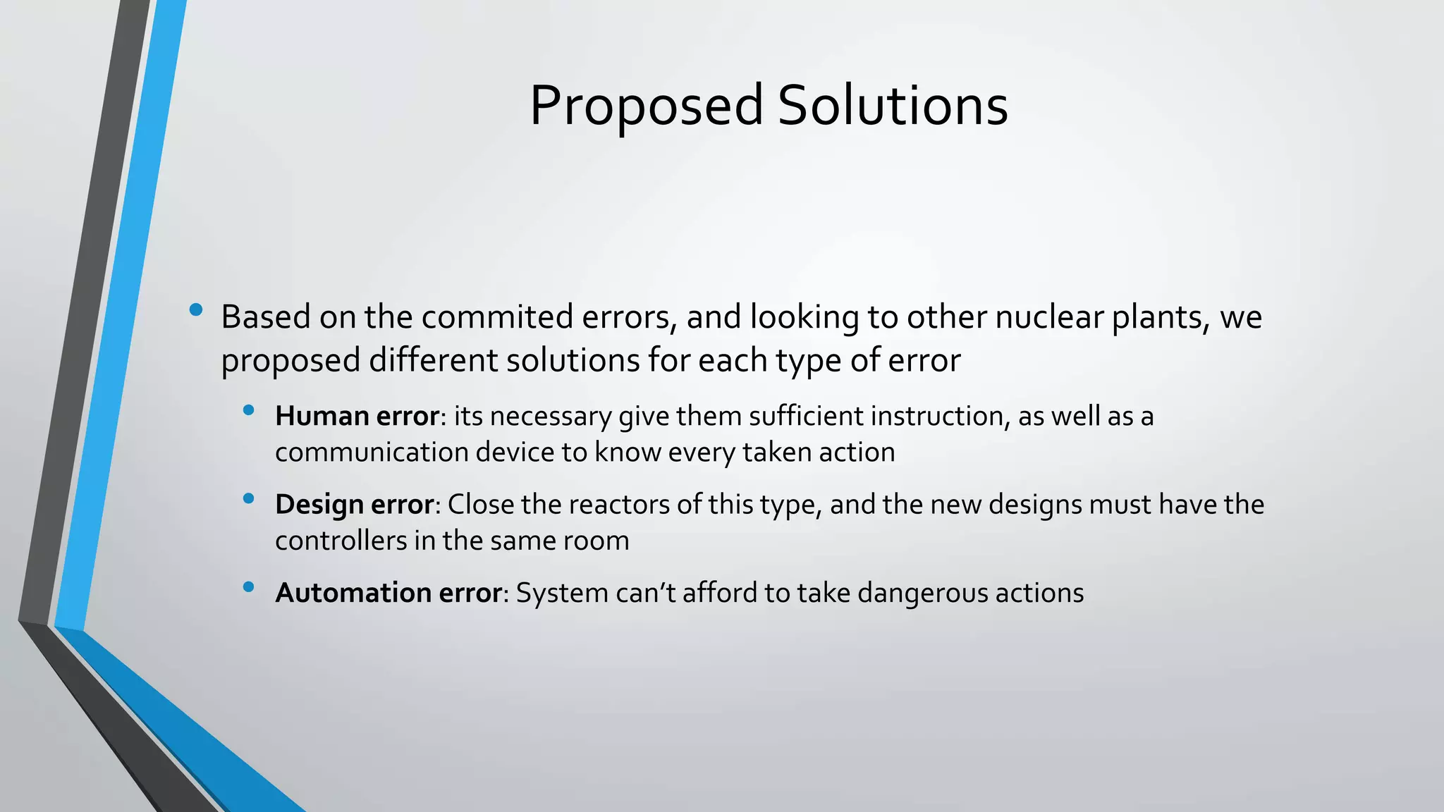 Chernobyl Disaster - Causes and Solutions | PPTX