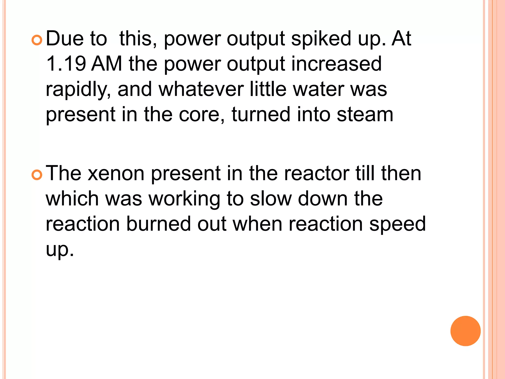 CHERNOBYL DISASTER, 1986 | PPTX