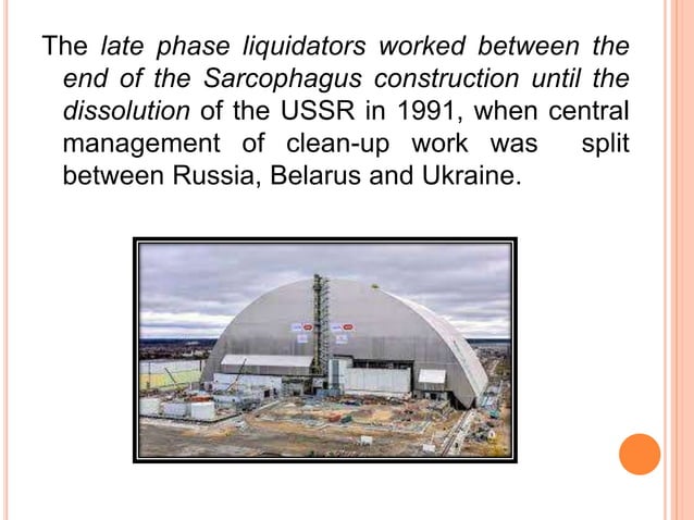 CHERNOBYL DISASTER, 1986 | PPTX | Chemistry | Science