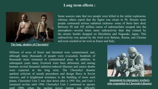 chernobyl disaster that created chaos and destroyed so many lives | PPTX